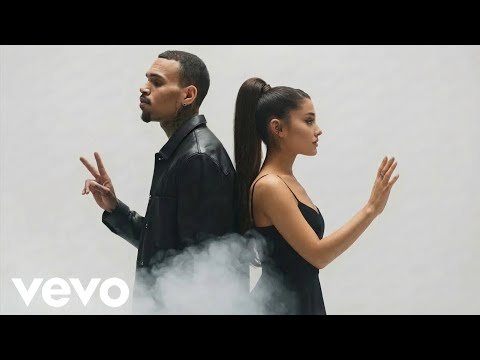 Chris Brown ft Ariana Grande - Lost In Your Eyes ( Official Lyrics Video )