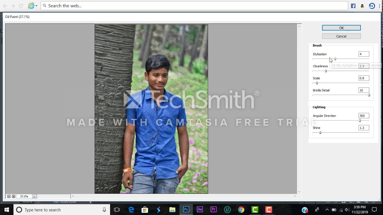 photoshop cc editing - YouTube