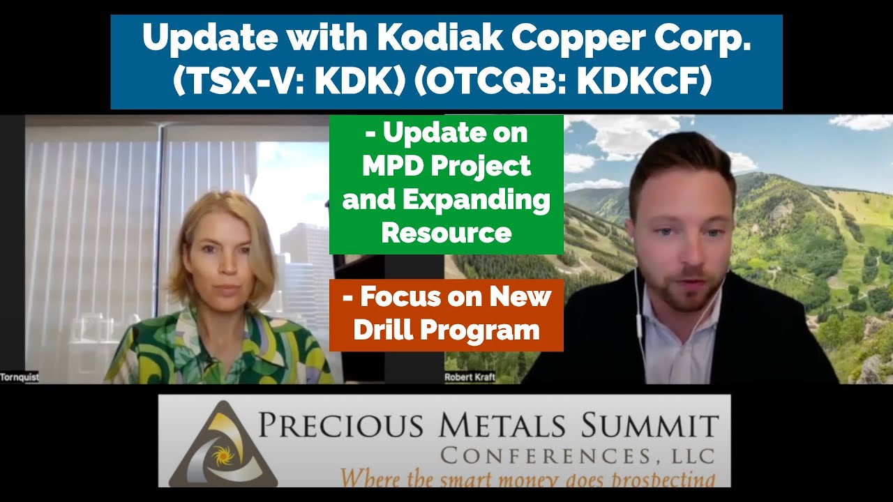 Kodiak Copper Provides Update on MPD Project, Expanding Resource and Focus on New Drill Program ...