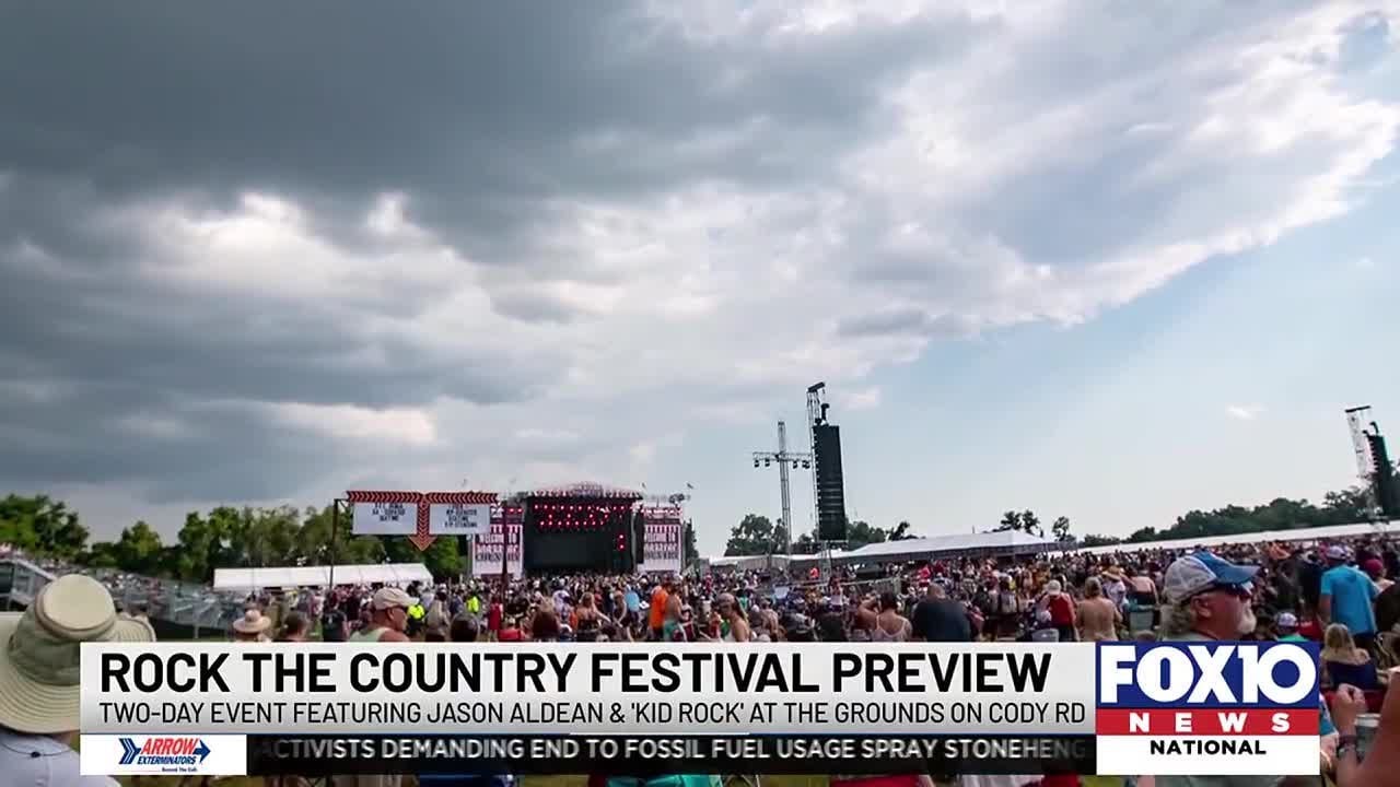 Thousands expected to attend the Rock the Country concert in Mobile ...
