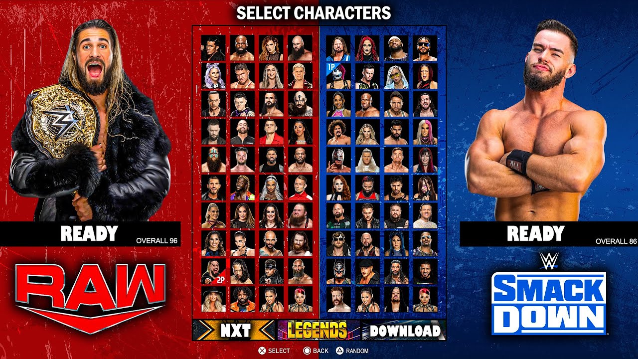 WWE 2K24: Main Menu, Selection Screen, Plus Gameplay Concept! - YouTube