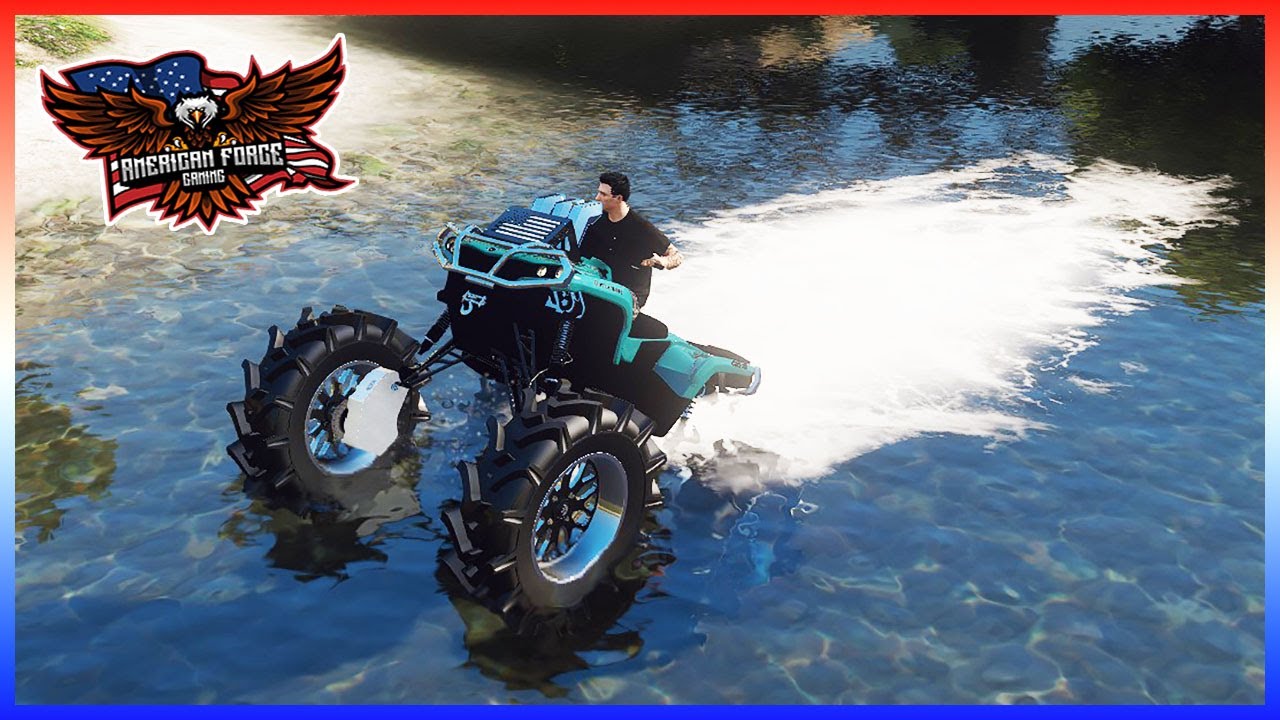 WATER WHEELIES ON BIGGEST OUTLANDER XMR AROUND!! - GTA5 RP - AFG - YouTube