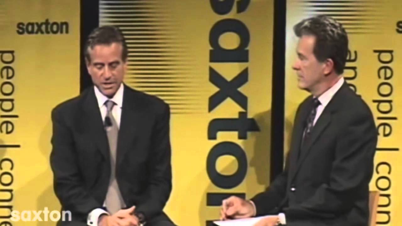 Mark Bouris with Richard Morecroft at the Melbourne Corporate Luncheon ...