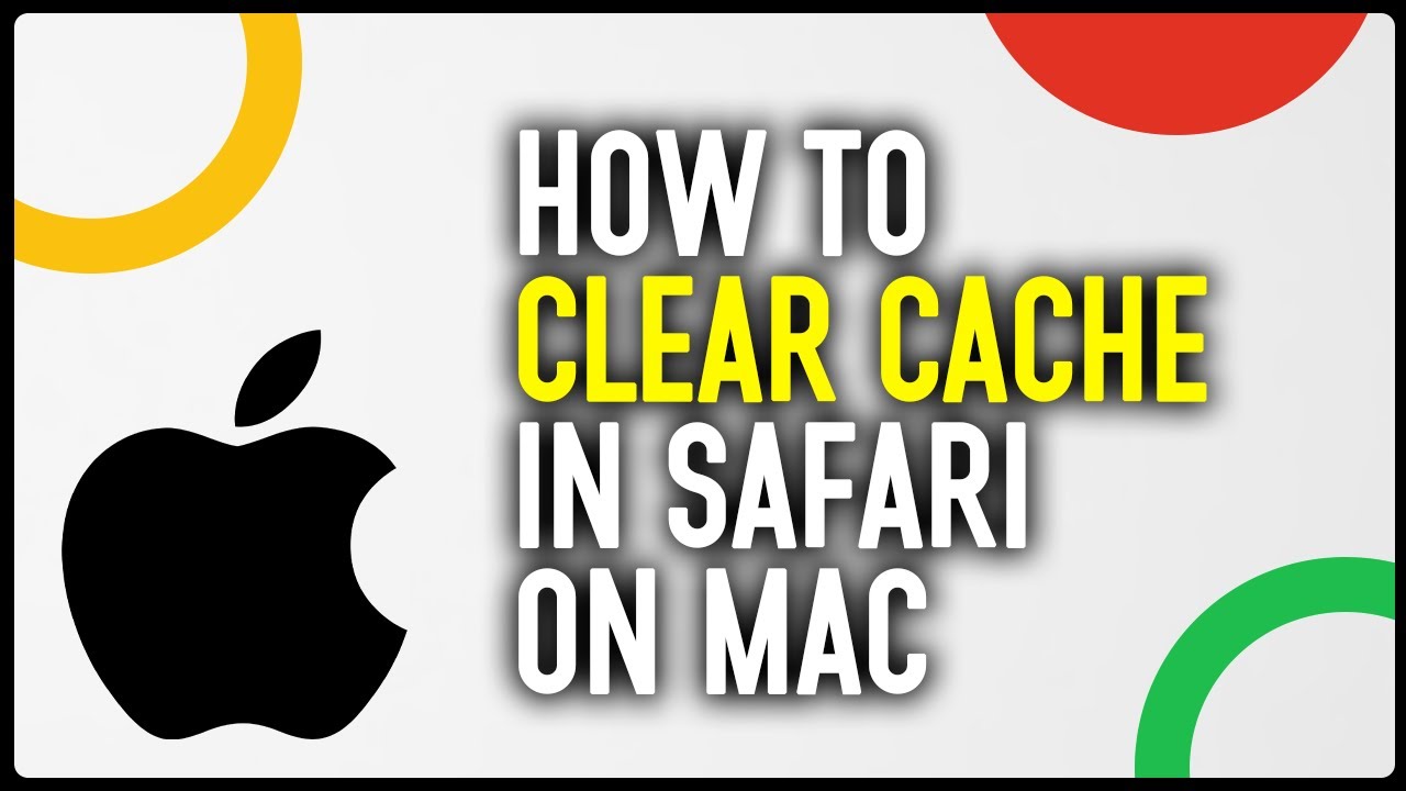 How To Clear Cache In Safari On Mac - YouTube