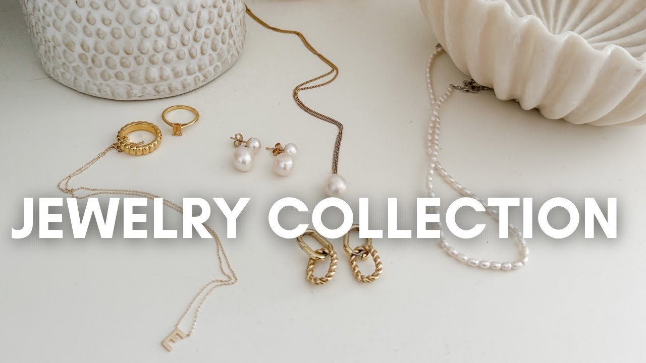 JEWELRY COLLECTION 2023 | everyday jewelry, try on, & favorite brands ...