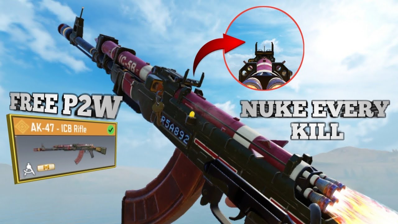 NEW FREE LEGENDARY AK-47 - ICB RIFLE GIVES YOU NUKE WITH EVERY KILL ...