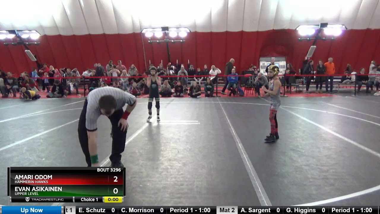 10U 53 Amari Odom Hammerin Hawks Vs Evan Asikainen Upper Level - YouTube