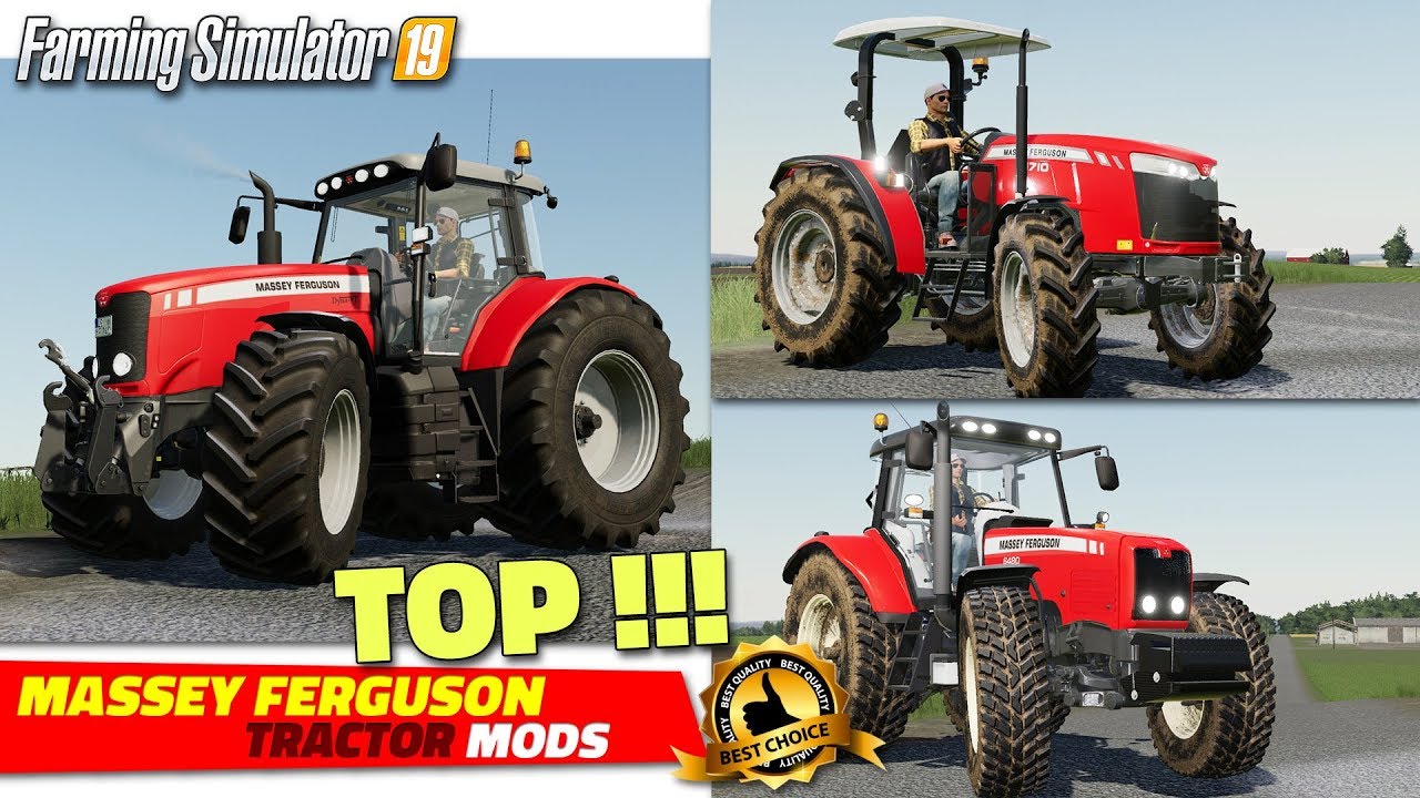 FS19 | Massey Ferguson Tractor Mods (2020-05-10) - review - YouTube