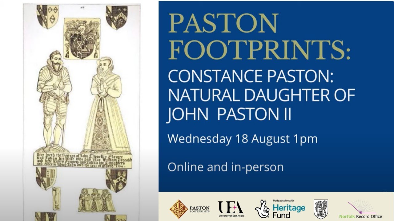 Constance Paston: Natural Daughter of John Paston II - YouTube