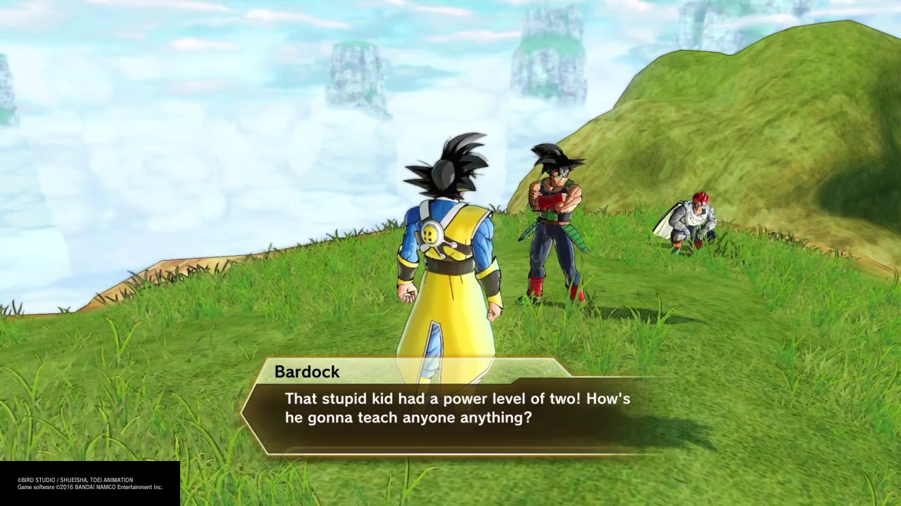 Bardock makes fun of Goku!!! - YouTube