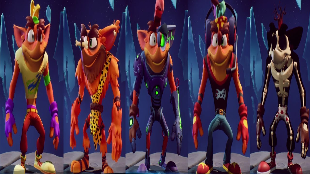 Ezek az UTOLSÓ Crash Skin-ek! : Skin Bemutató 23. rész | Crash ...