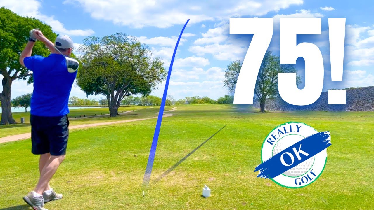 How to GO LOW with an OK SWING - Every Shot | 18 Hole Golf Vlog | 10 ...