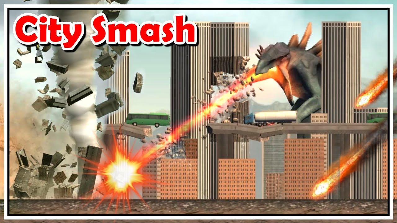 【CITY SMASH 粉碎都市】使用超過20種以上的方法毀滅都市😈😈😈！居然能召喚巨獸😎😎😎！爽度破表啦！！｜全字幕 ｜【至尊星 ...