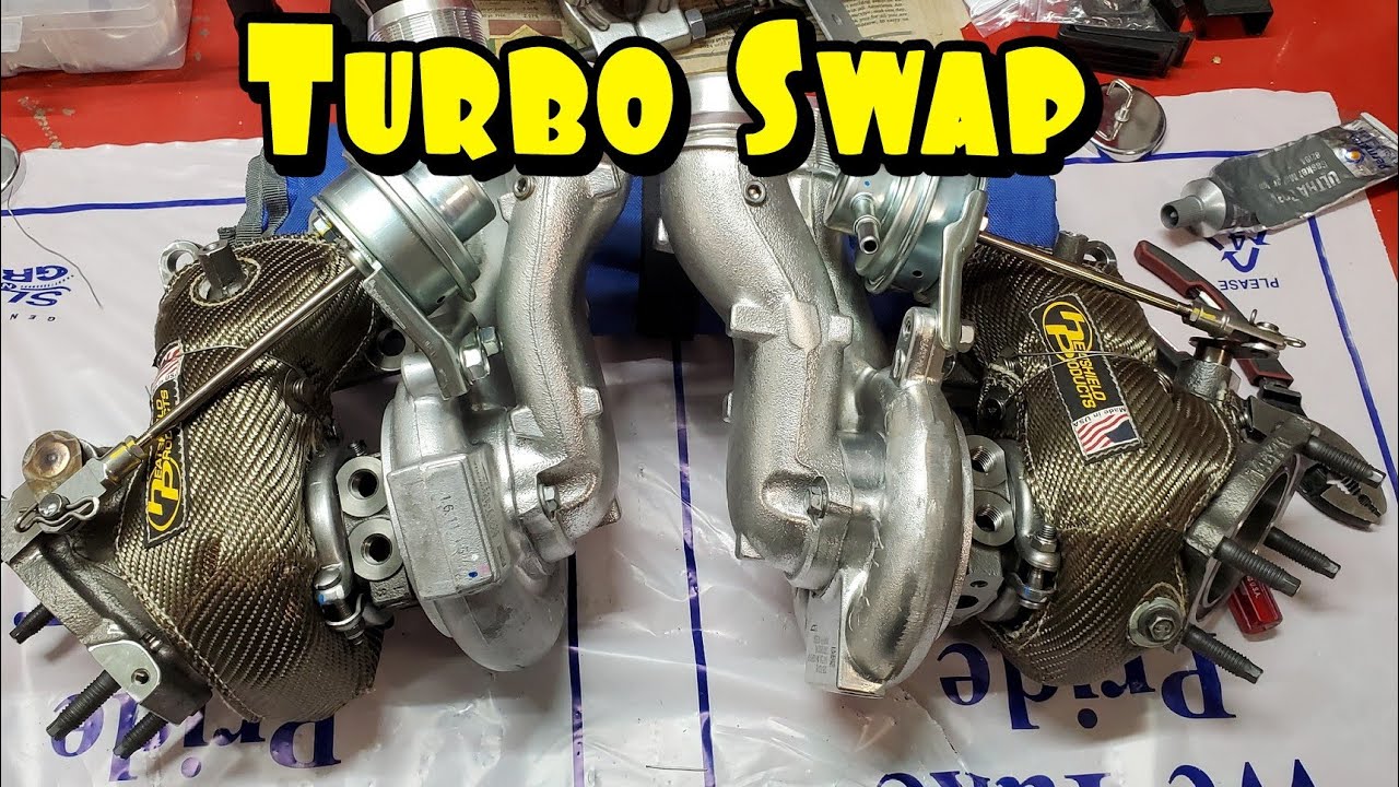 ATS-V Turbo swap time-lapse @tapouttuning8902 - YouTube