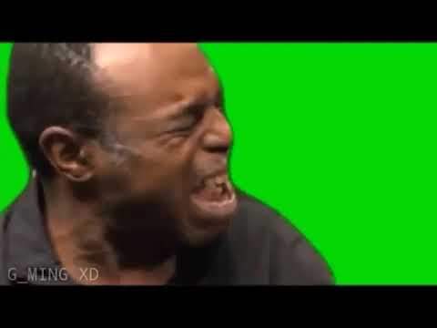 Crying man  GREEN SCREEN