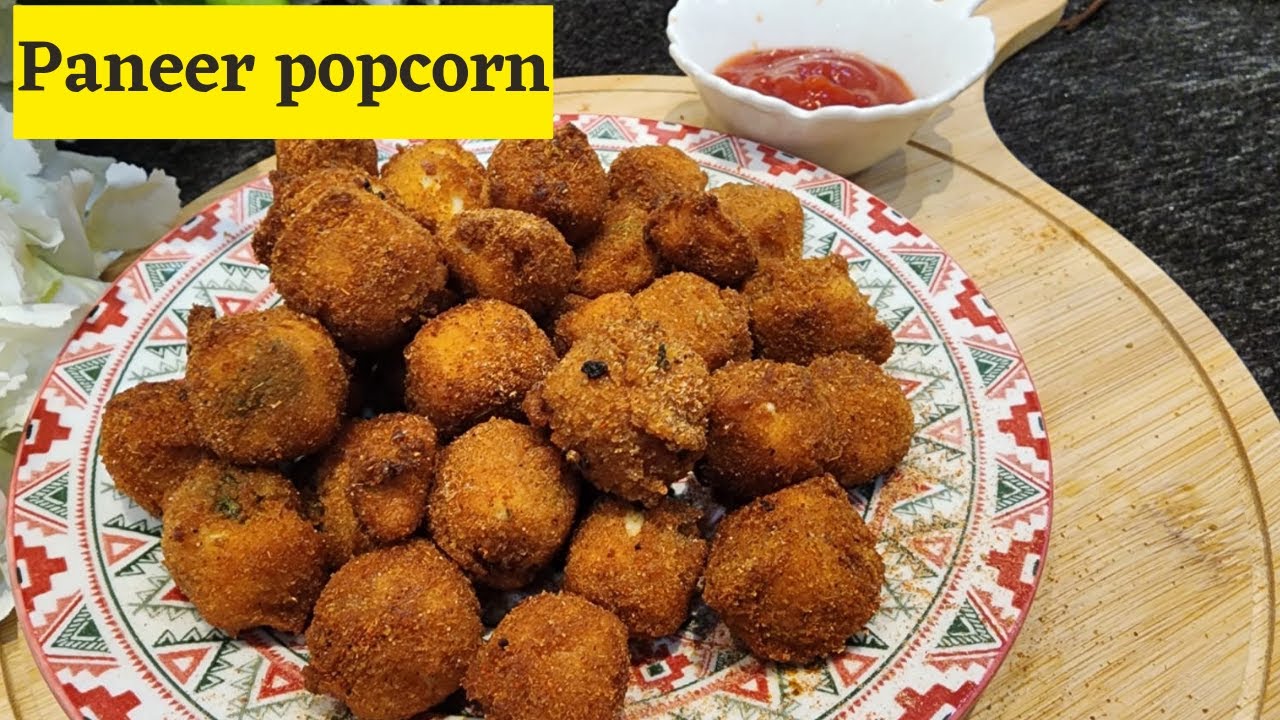 Kfc style Paneer popcorn | paneer starter | veg starter for iftar party ...