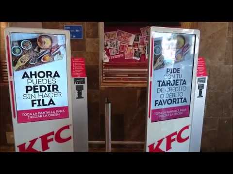 KFC self service Kiosk - YouTube