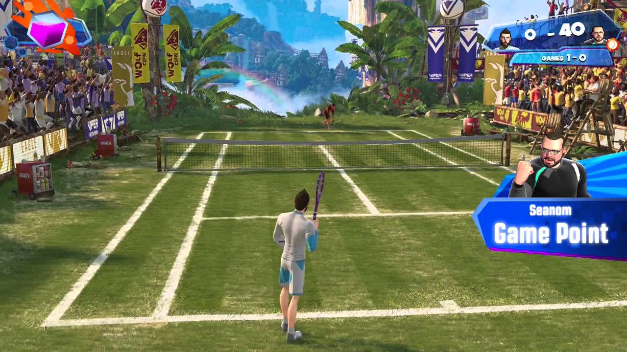 Kinect Sports Rivals: Tennis - YouTube
