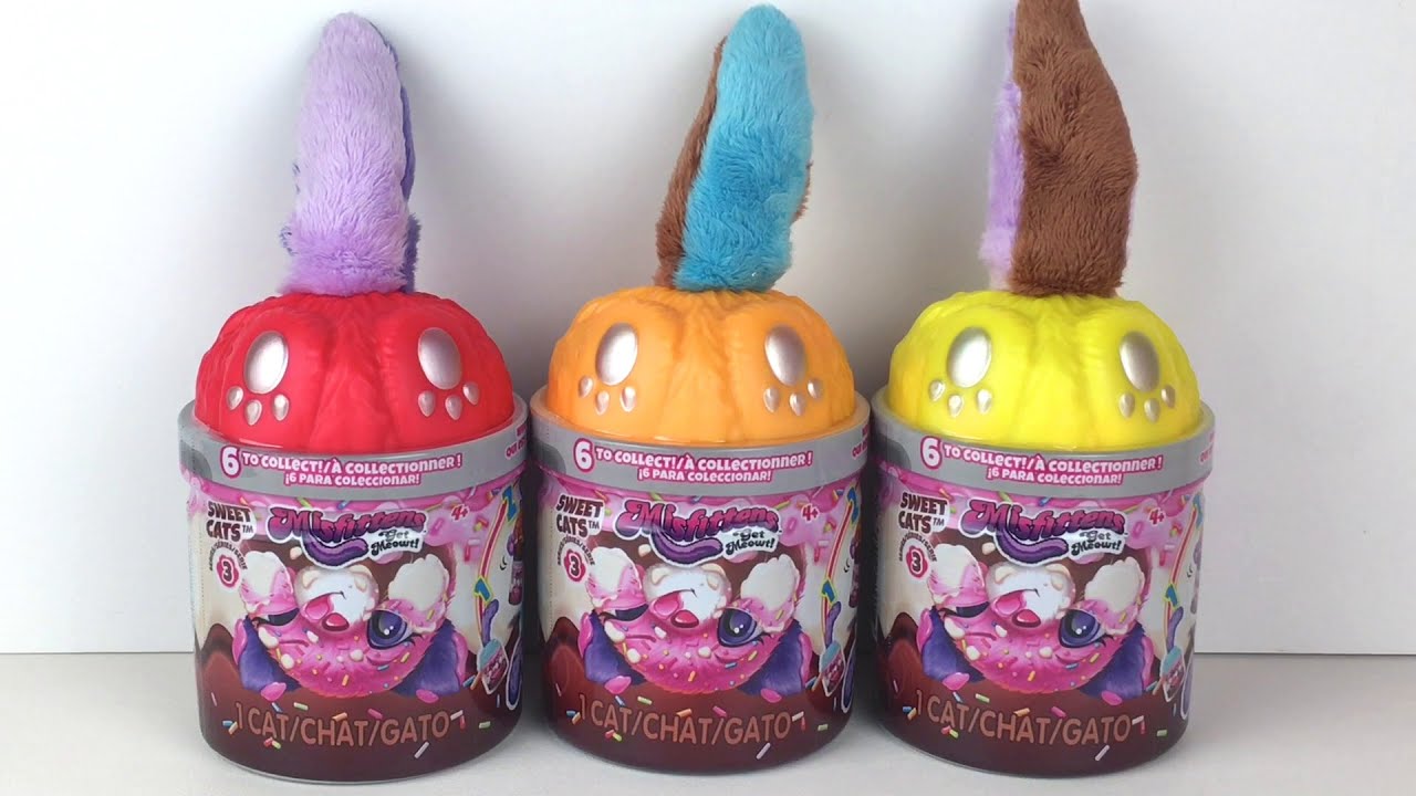 Misfittens Series 3 "Sweet Cats" Dessert Plush Unboxing & Review # ...