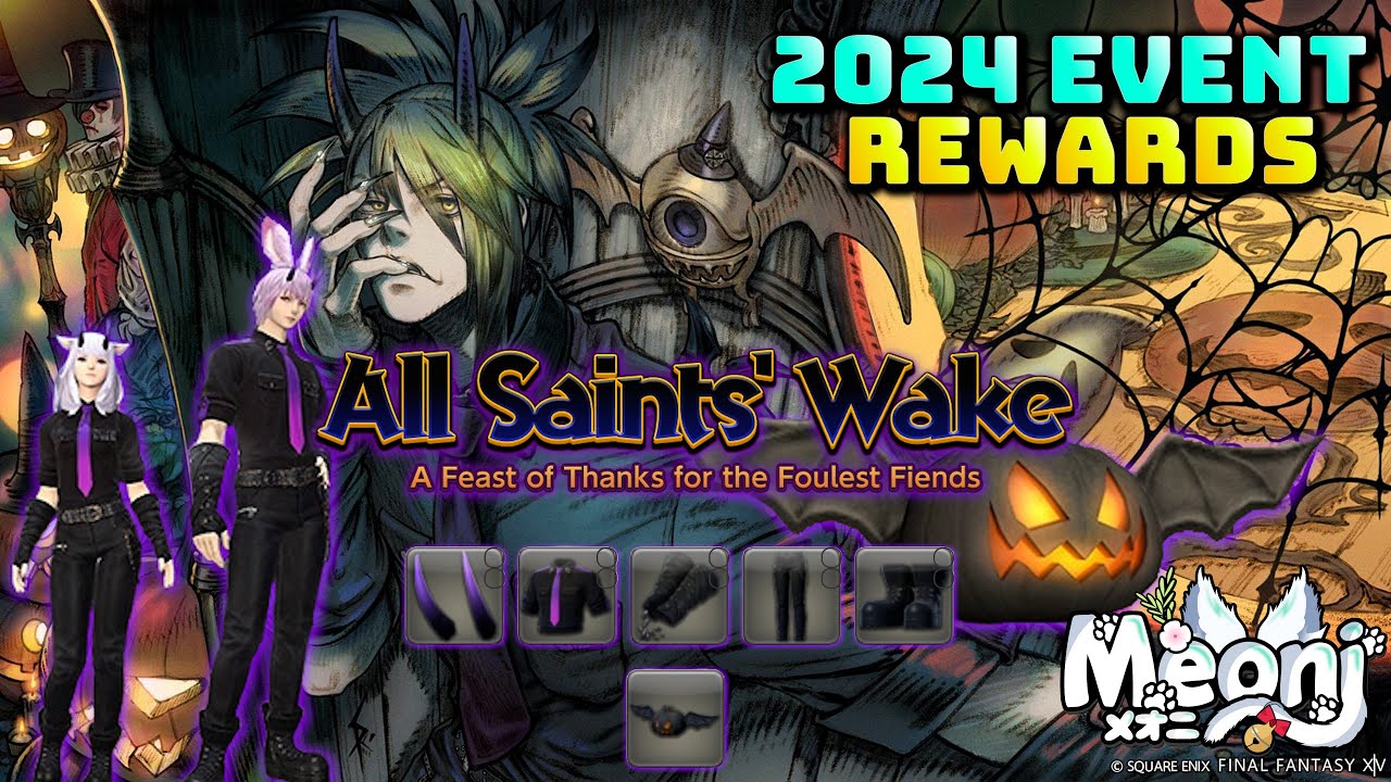 FFXIV: All Saints Wake 2024 Event Rewards! - YouTube
