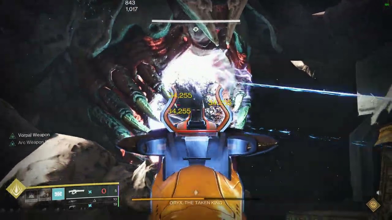 Destiny 2 | King's Fall Oryx Duo with 2 Arc Titans (Thunderous Retort ...