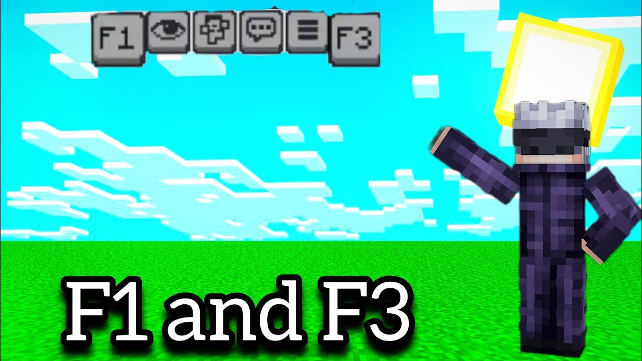 🔥I FOUND F1 AND F3 BUTTON MOD FOR MINECRAFT POCKET EDITION - YouTube