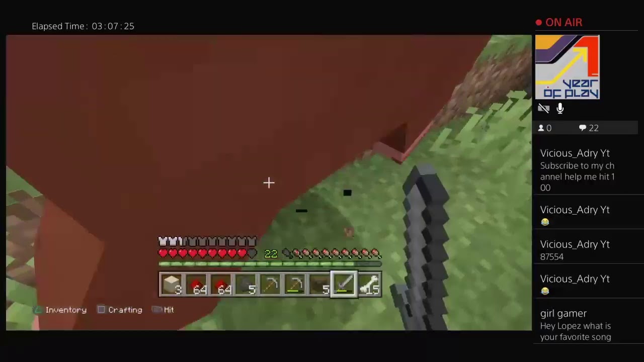 Minecraft first person to the end pt1 - YouTube