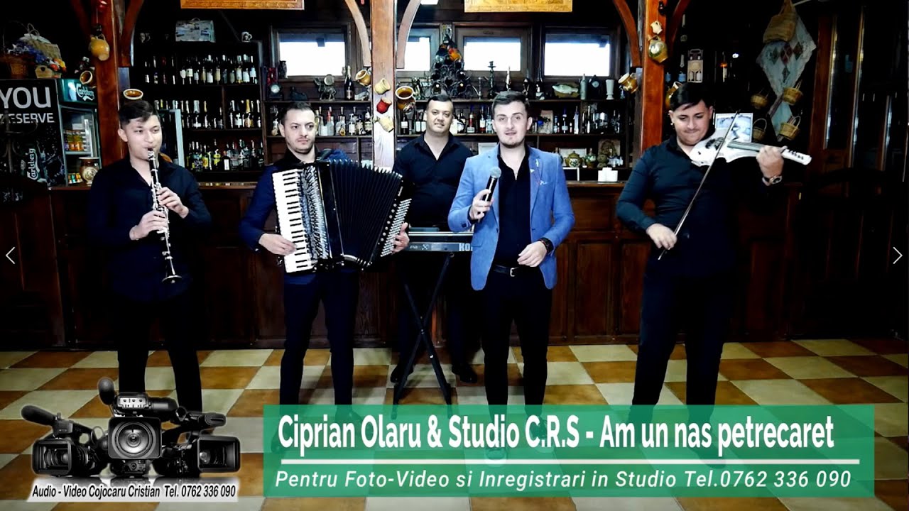 Ciprian Olaru & Studio C.R.S. - Am un nas petrecaret - Colaj 2021(Videoclip Full HD) - YouTube