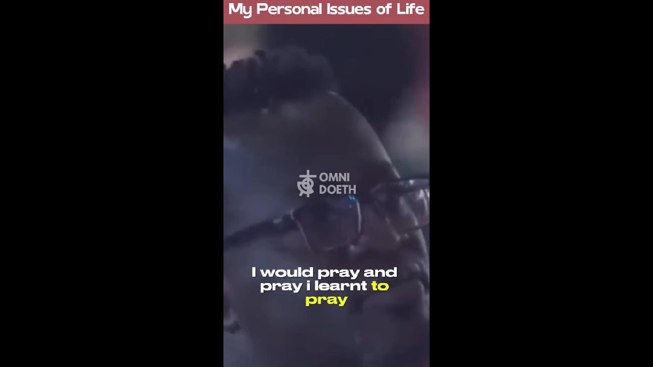 My Personal Issues of Life. by Dr & Apostle Tony Rapu - thejesusculture