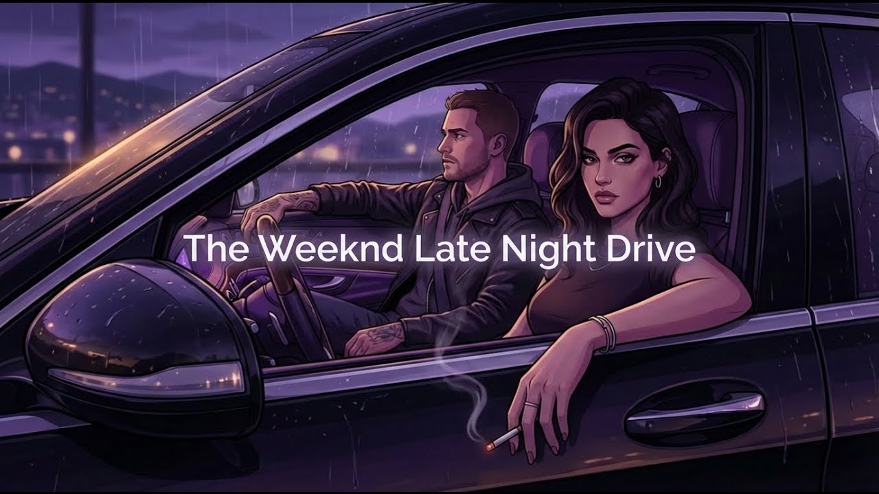 The Weeknd Late Night Drive Playlist 🎧 420 Vibe Music | Bluesy Hip-Hop ...
