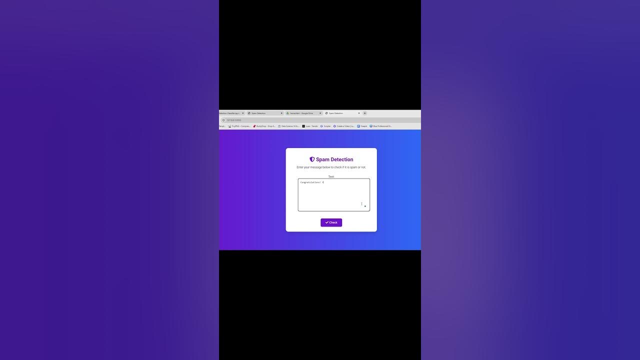 Email Spam Detection Deploy Ml Models Using Django Python Ml Project 01 Part 02 Youtube