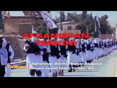 Afghanistan: Bendera Barisan Pengawal Khusus Imarah Islam | Taliban | IEA
