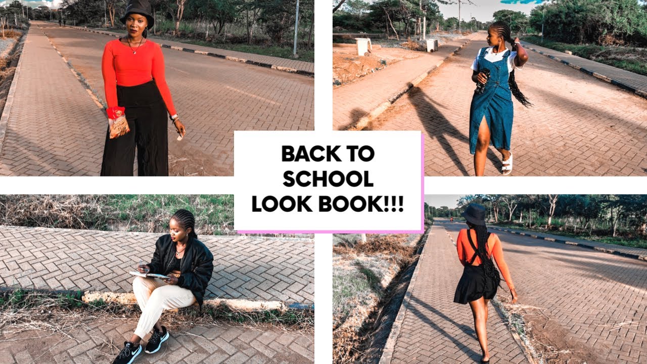 BACK TO SCHOOL LOOK BOOK || 7 outfit ideas for school. - YouTube