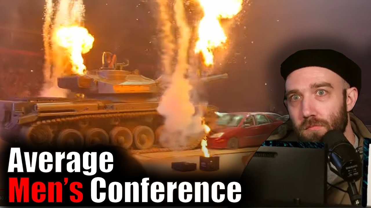 Is This The Most MANLY Conference Ever? - YouTube