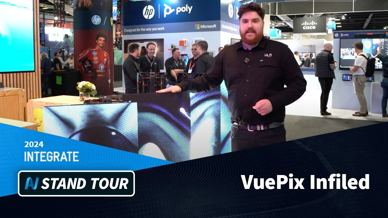 Integrate 2024 :: VuePix Infiled Latest LED Product - YouTube