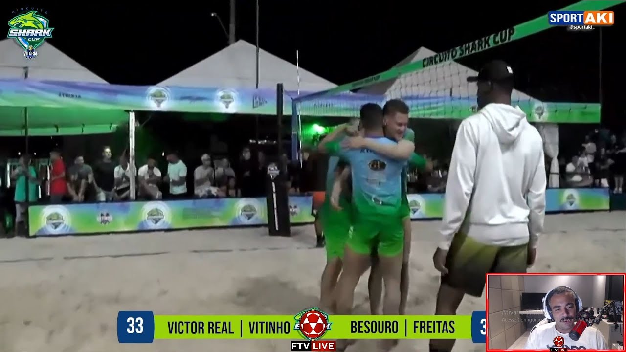 Jogo mais DISPUTADO que ja vi - Freitas e Besouro x Victor Real e Vitinho - Shark Cup - React ...