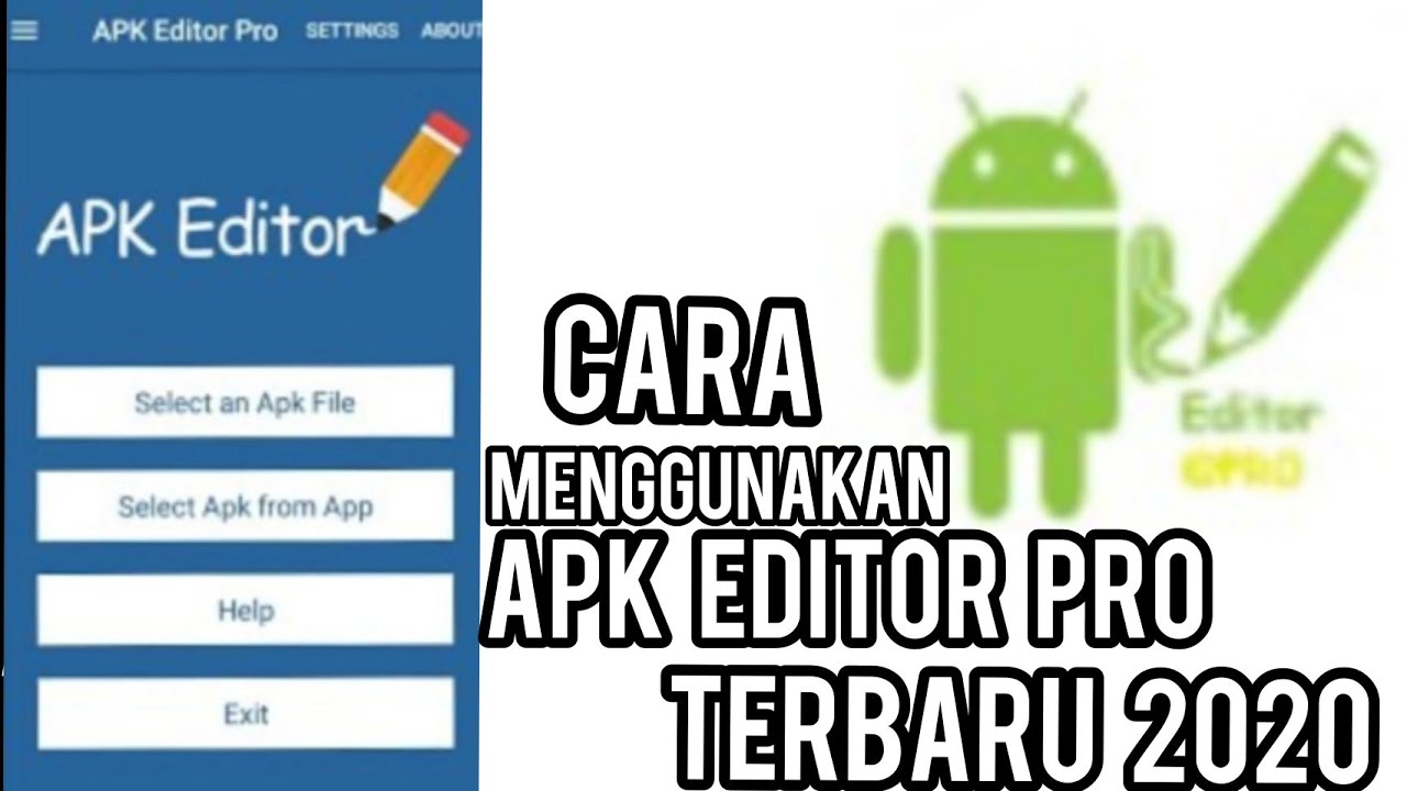 Cara menggunakan aplikasi editor pro di android | tutorial modif ...