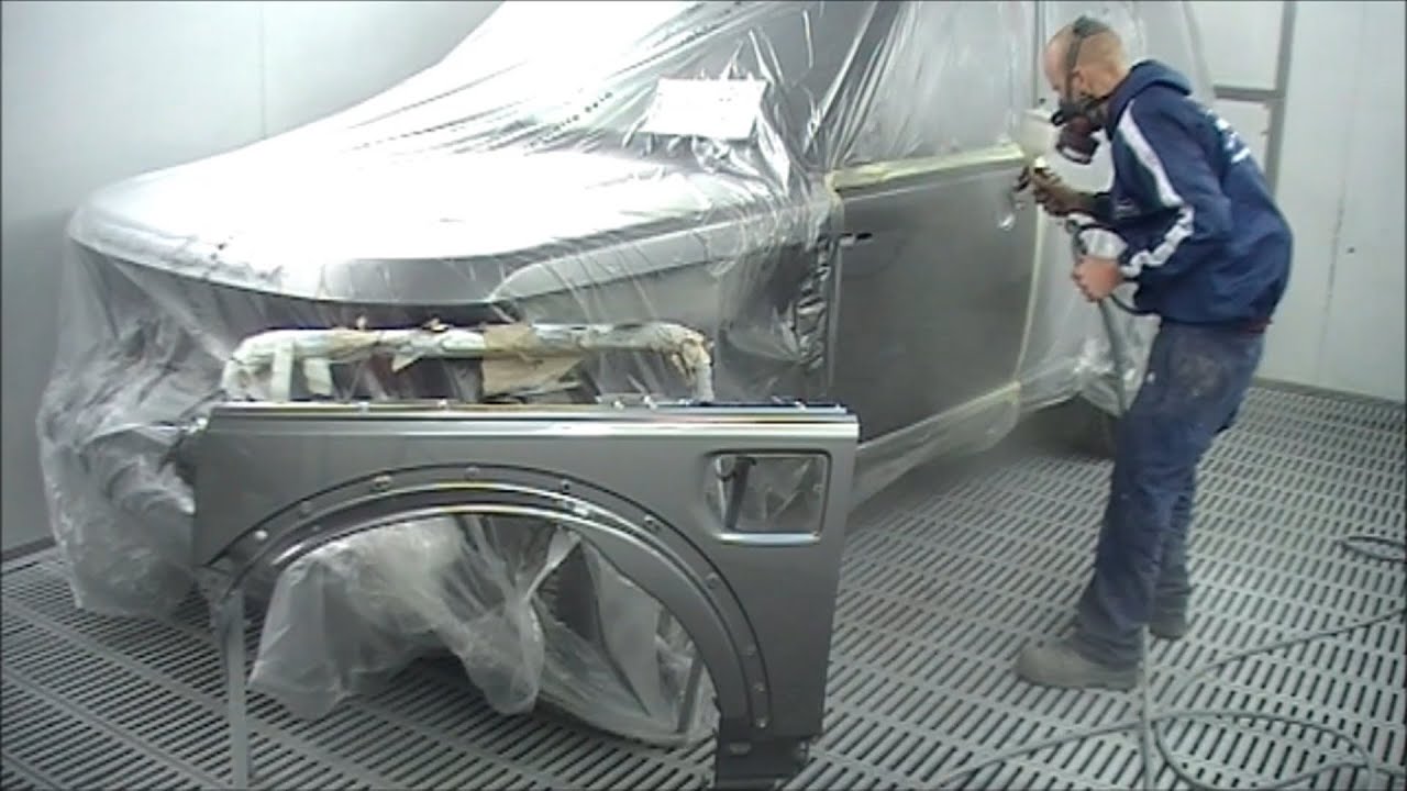 Land Rover Discovery 4 Spray Painting Tutorial - YouTube