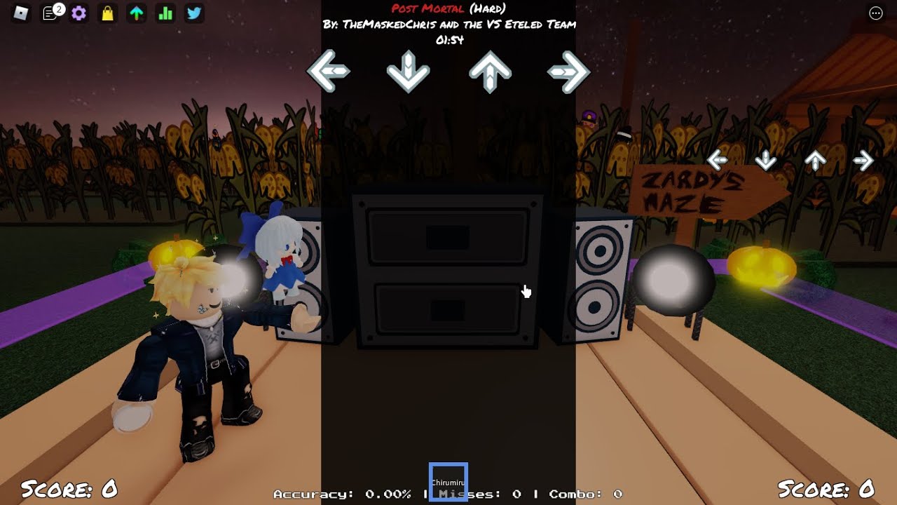 Cirno Fumo Animation Tutorial | Funky Friday - YouTube