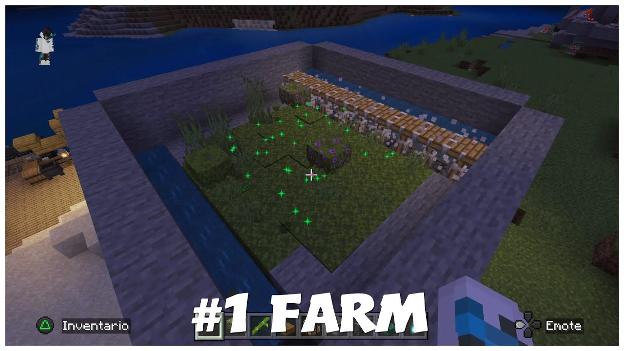 minecraft- come creare una farm di tappeti di muschio, azalea, azaelea ...