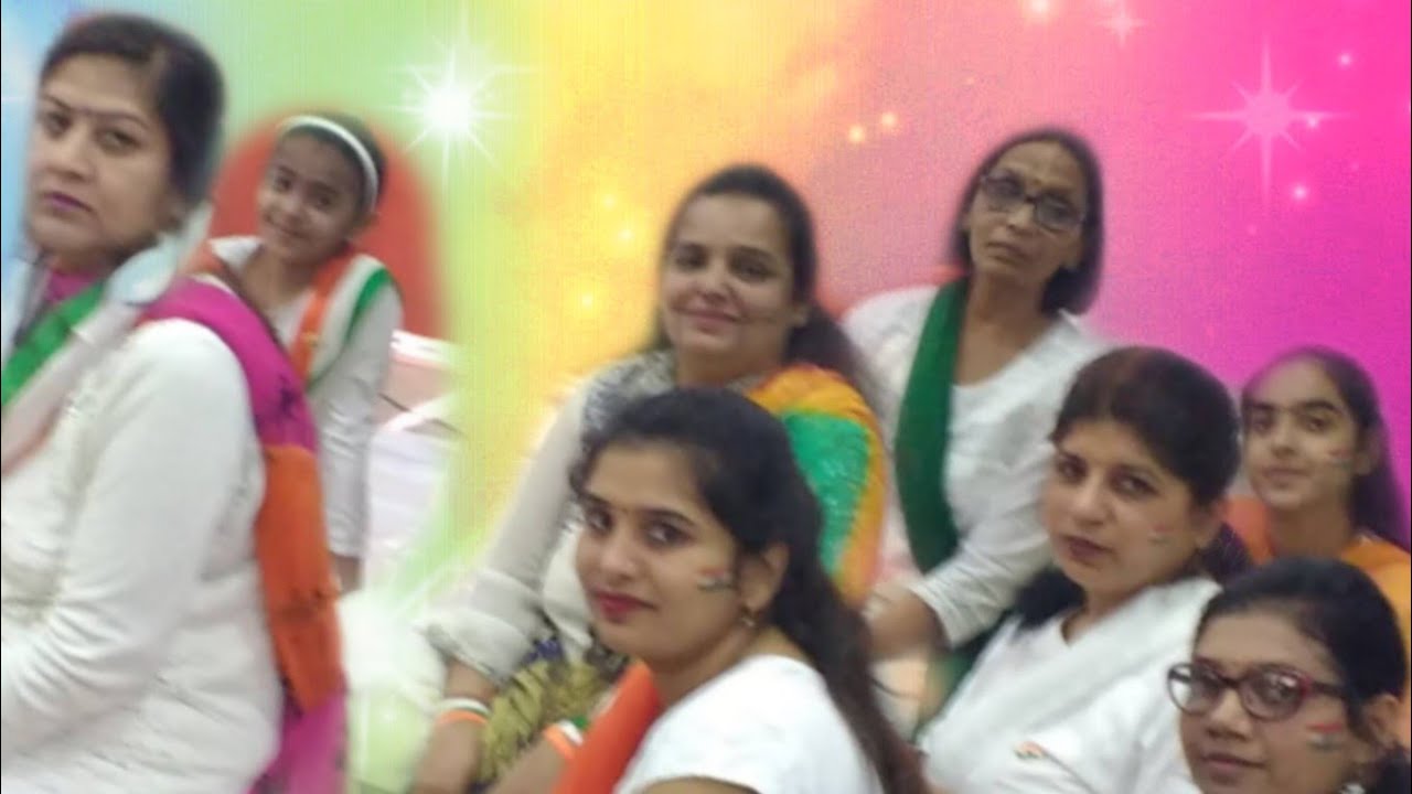 Mahila shakti yog divas per performance - YouTube