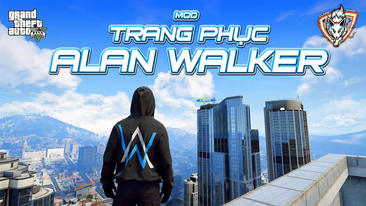 GTA 5 - Hướng Dẫn Mod Trang Phục DJ Alan Walker - YouTube