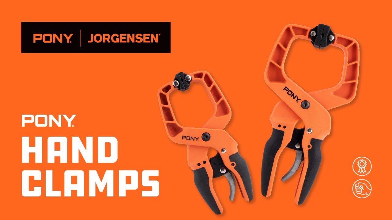 Pony Jorgensen Hand Clamps - YouTube