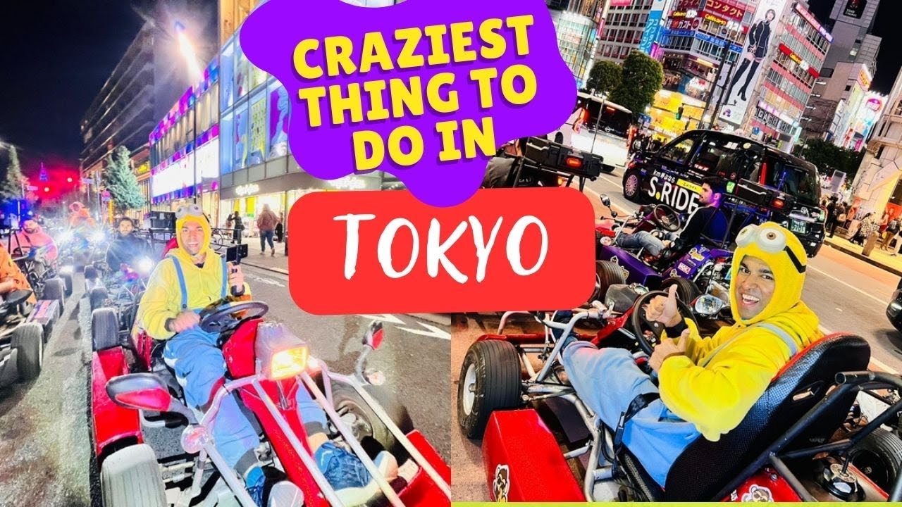 Go karting in the streets of Tokyo | Best way to explore Tokyo | Monkey Kart Tokyo | Tokyo Drift ...
