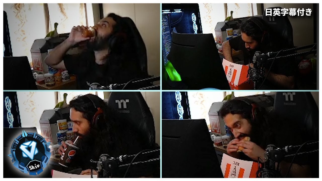 （マニア向け）Shivの食事シーンを楽しみたい人向け動画【日英字幕付き】 - YouTube