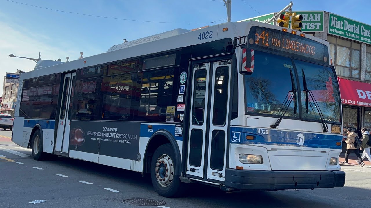 2009 Orion VII Next Gen 4022 Q41 (ex-Eastchester) along Jamaica Avenue ...