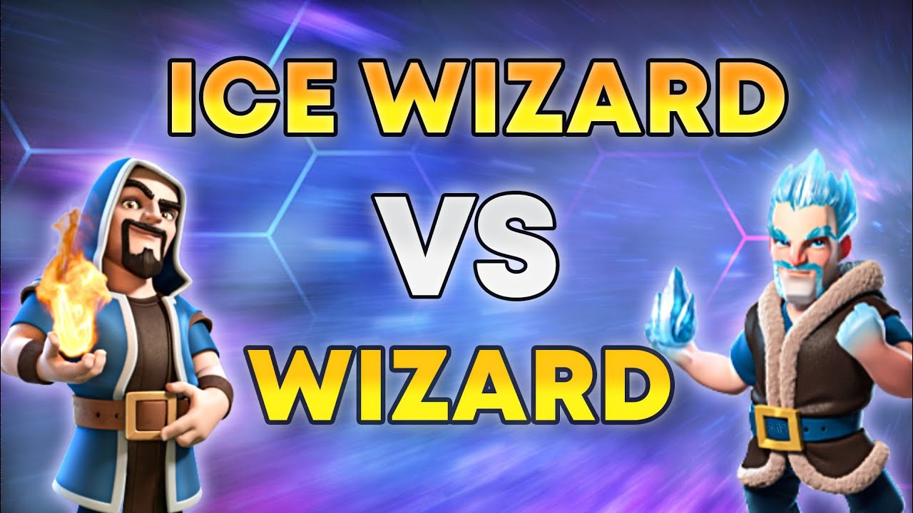 ICE WIZARD vs WIZARD | clash royale battle #4 - YouTube