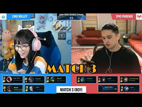 Phoenix Philipines vs Volly Vietnam (MATCH 3) | SEA Pentaboom Showmatch ...