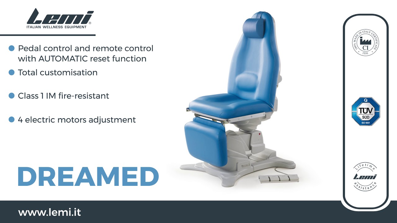 Dreamed medical chair - Lemi Group - YouTube