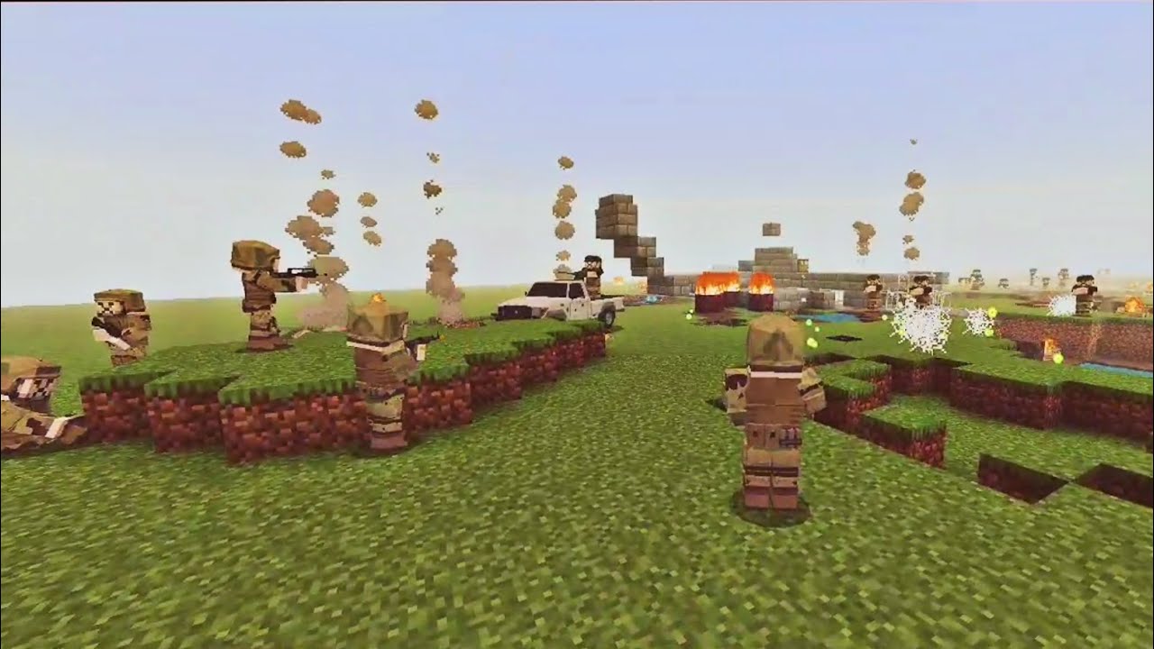 Modern world war minecraft movie - YouTube